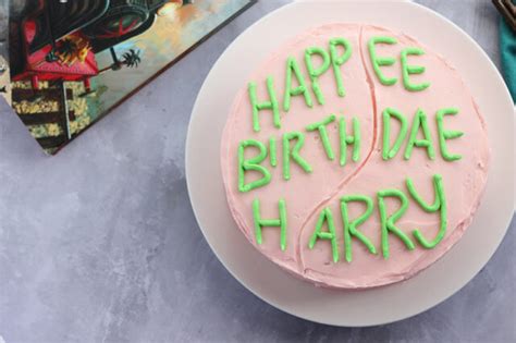 Harry Potter Hagrid Birthday Cake Easy Chocolate Layer Cake One