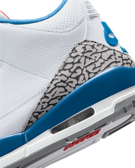 Air Jordan 3 True Blue If4396 104 Release Date Nike Snkrs