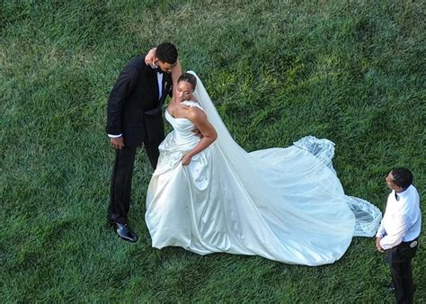 Jordyn Woods Glows In Old Hollywood Inspired Wedding Dress To Marry