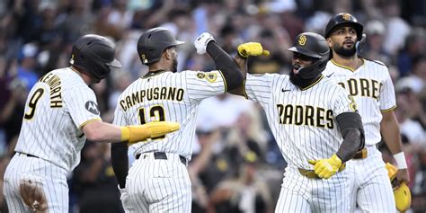 Offense Leads Padres To Series Win Over Mlb Best Brewers