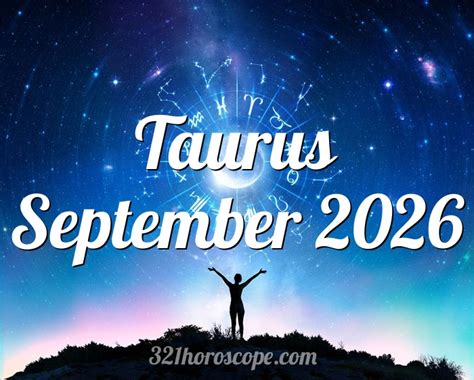 Horoscope Taurus September 2026 Monthly Horoscope For September