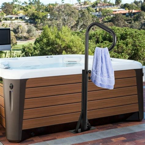 Hot Tub Handrails For Patio Safety