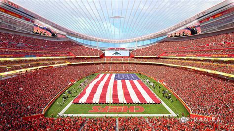 First Look Chiefs Unveil Renderings Of Plans For New Domed Stadium In