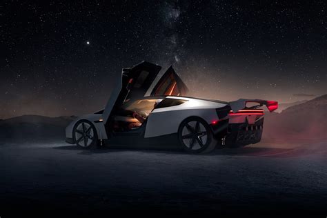 Tesla Roadster Fires Up Spacex Tech For Flying Car Demo Cnet