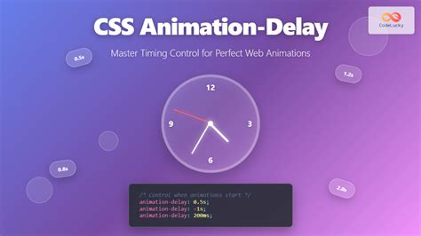 Css Animation Delay Master Timing Control For Perfect Web Animations Codelucky