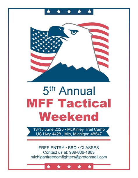 Michigan Freedom Fighters 5th Annual Tactical Weekend
