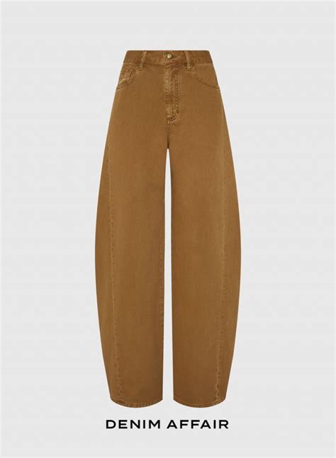 Calça Sarja Barrel Caramel Bobô Feminina BobÔ