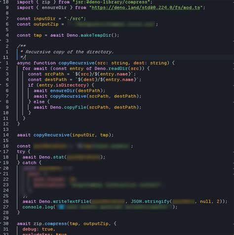 Deno Why Denols Is Removing All Blank Lines Code Unreadable Neovim