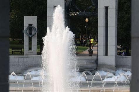 Woman Charged Over Vandalism Of Washingtons World War Two Memorial