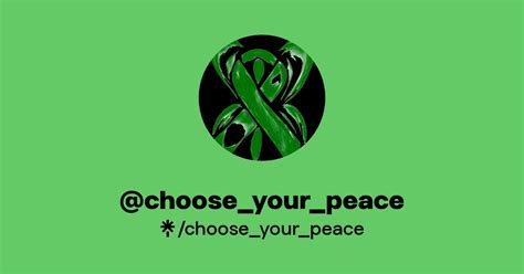 choose your peace linktree