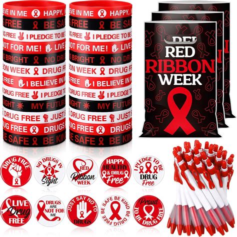 Amazon Supervitae 200 Pcs Drug Free Awareness Accessories Include