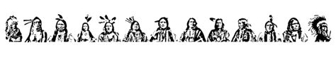 First Nations Regular Free Font What Font Is