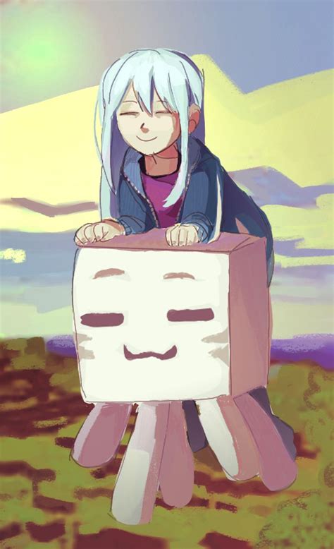 Kanade Yoisaki And Happy Ghast In 2025 Cute Art Wallpaper Iphone Cute Vocaloid Funny