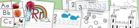 Kindergarten Printable Pdf Math Counting Worksheets