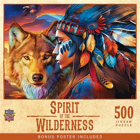 Masterpieces Tribal Spirit Spirit Of The Wilderness Piece Puzzle