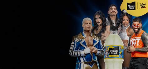 Minute Maid® X Wwe Scan Play And Enter To Win Wwe Prizes Coca Cola Us