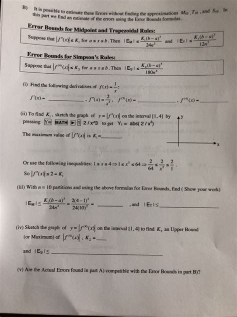 The Above Approximating Sums Can Be Found Using A