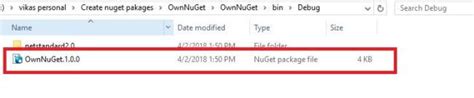 Create And Publish A Nuget Package Using Visual Studio NET Standard