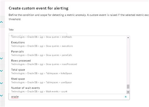 solved database insights oracle dynatrace community