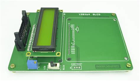 Lcd And Glcd Interface Card