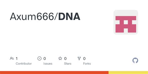 GitHub Axum666 DNA