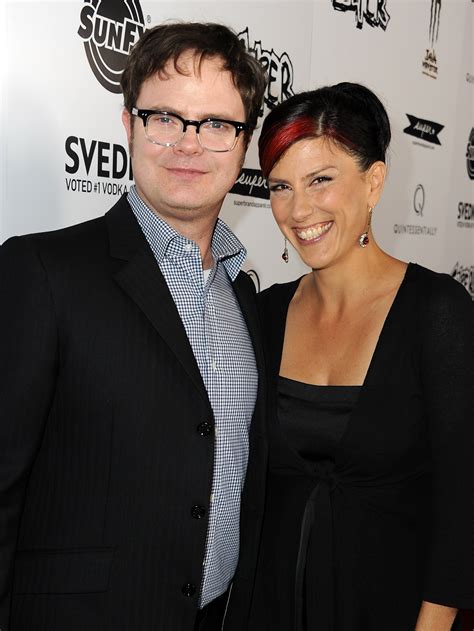 Rainn Wilson And His Wife Holiday Reinhorn Ecelebritymirror