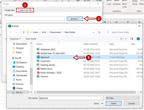 How To Insert An Email Into Excel Spreadcheaters