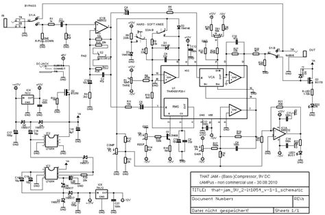 An Inside Look At A Vca Compressor Schematic Explained