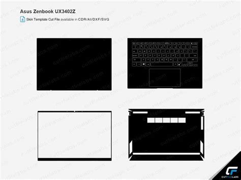 Asus Zenbook Ux Z Cut File Template Cutfilelabs