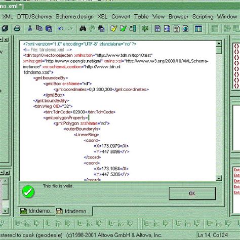 6 Validation Of An Xml Document With Xml Spy Download Scientific Diagram