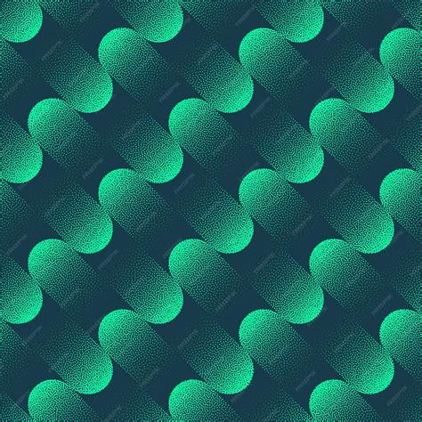 Premium Vector Dynamic Energetic Tilted Structure Seamless Pattern Vector Turquoise Abstraction