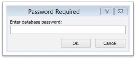 How Do I Password Protect An Access Database Mytechwise Helpdesk