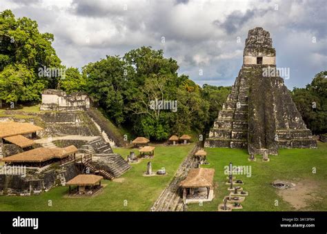 The Mayan Temple I At Tikal National Park Guatemala Central America