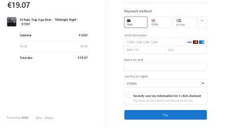 Stripe Payments Is It Possible To Make Checkout Page By Yourself