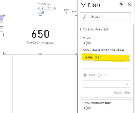 Solved Count Rows Of Items After Filtering Microsoft Fabric Community