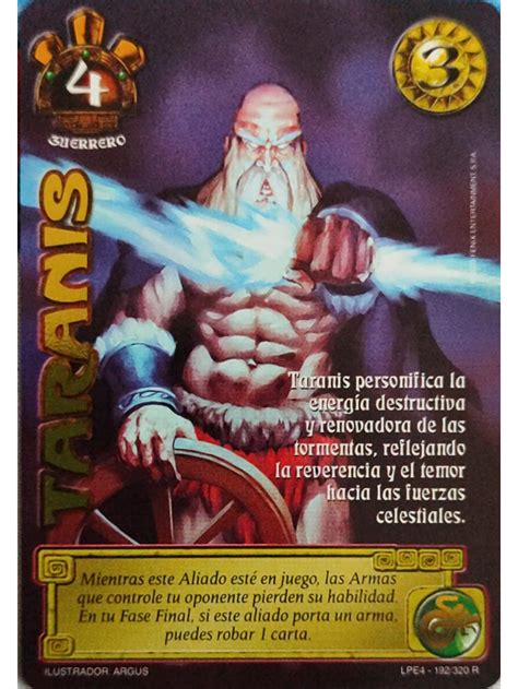 Taranis Lpe4 Real Singles Primera Era Mitos Y Ley