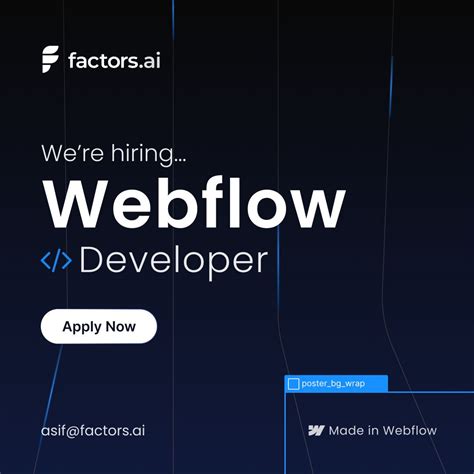 Webflow Webflowdeveloper Nocode Nocodejobs Webflowjobs Asif Asharaf