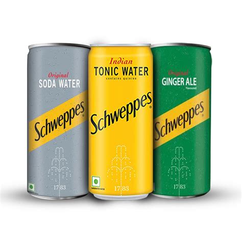300ml Schweppes Tonic Water Ale Ginger Packaging Type Can At ₹ 60