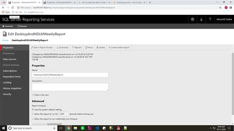 Reporting Services How To Display Yesterdays Date In Ssrs Expression