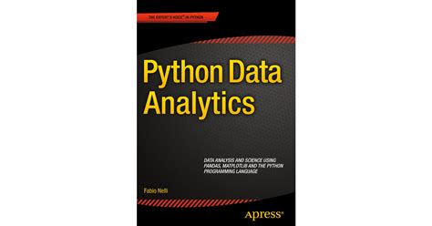 Python Data Analytics Data Analysis And Science Using Pandas