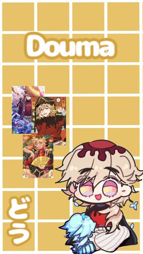 Wallpaper Douma Wallpaper Anime Demon Slayer