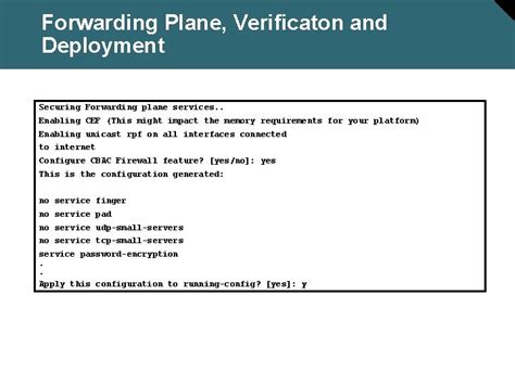 Cisco Device Hardening Disabling Unused Cisco Router Network