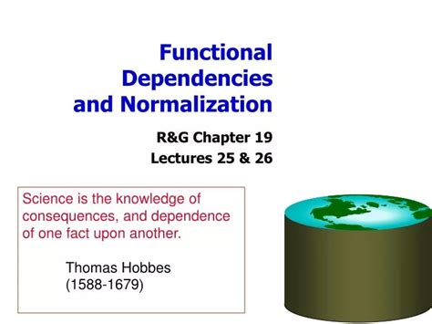 PPT Functional Dependencies And Normalization PowerPoint Presentation ID