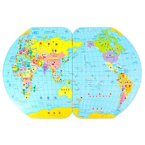 世界地图上怎么会有两个美国 世界地图上为什么有2个美国啊