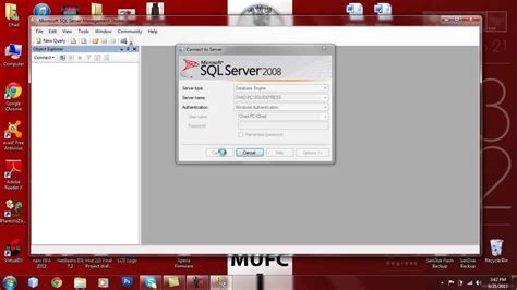 Connecting Ms Access 2010 To Sql Server 2008 Youtube
