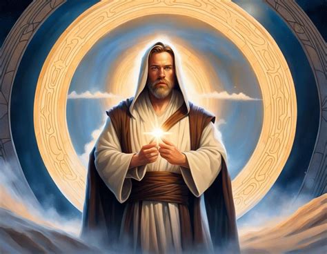Jedi Obi Wan Kenobi Portrayed By Ewan Mcgregor As Jesus Christ Our