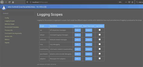 Debugging Istio ConSol Labs