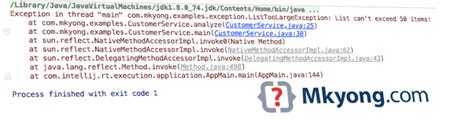 Java Custom Exception Examples