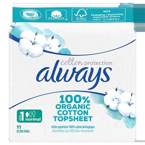 Always Ultra Normal Taille 1 Serviettes Menstruelles Sans Ailettes