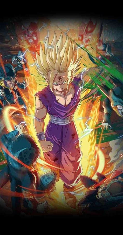 Son Gohan Super Saiyan 2 Teen By Kacperkrysiak On Deviantart